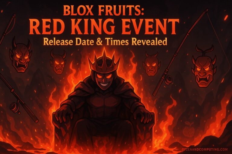 Blox Fruits Red King Event Update (August 2026) Release Date & Time