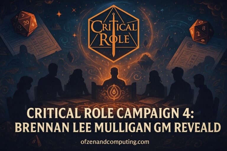 BREAKING: Critical Role Campaign 4 Cast & Brennan GM March 2026