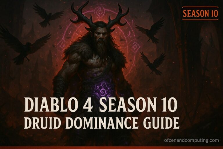 Diablo 4 Season 10: Ultimate Druid Dominance Guide March 2026