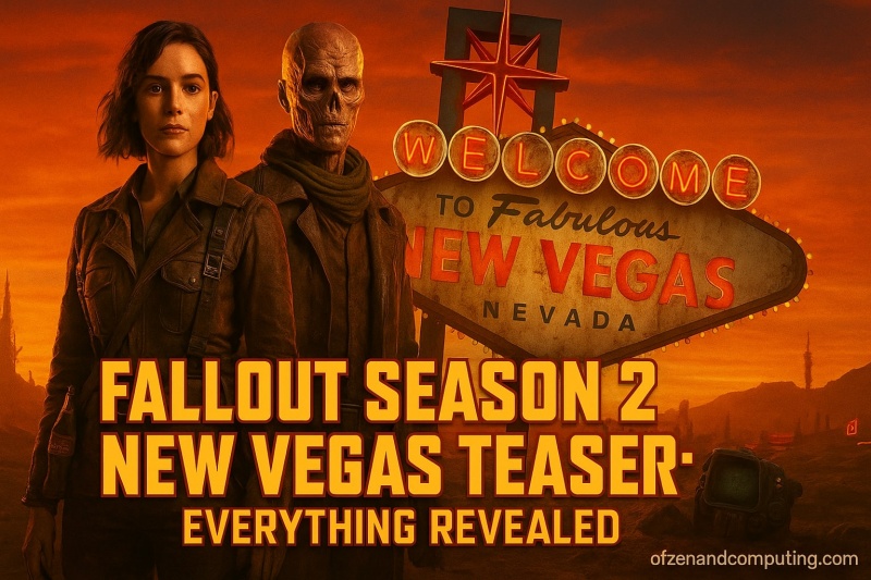 Fallout Season 2 New Vegas Teaser: Everything Revealed 2025