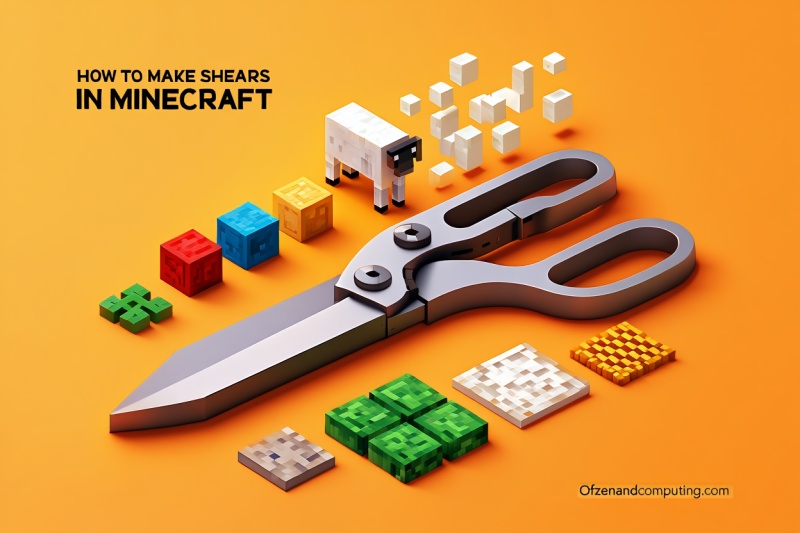 How to Make Shears in Minecraft (December 2025 Guide)
