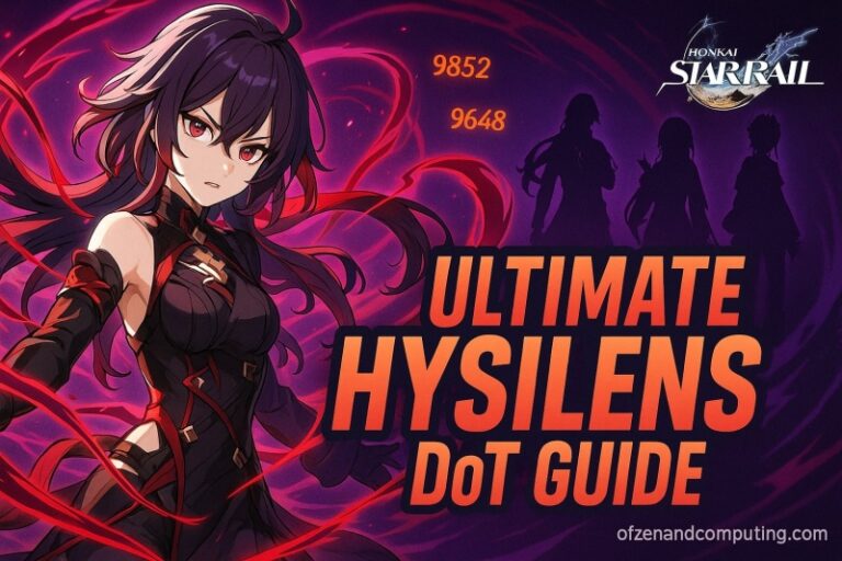Ultimate Hysilens DoT Build Guide HSR December 2025 - Teams & Stats
