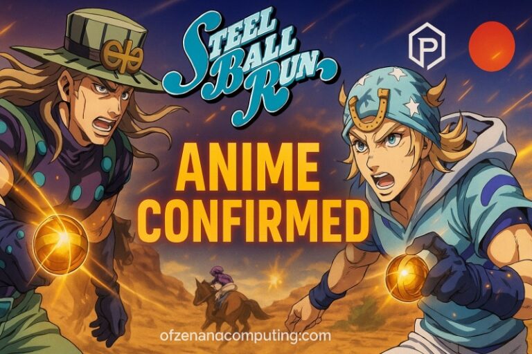 JoJo Steel Ball Run Anime CONFIRMED (March 2026) - Official Update