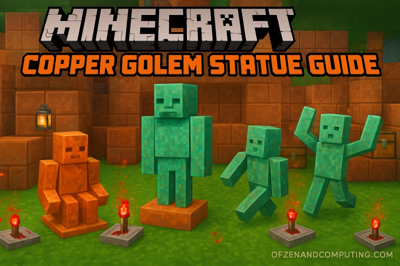 Minecraft Copper Golem Statue Guide (December 2025) Get, Oxidation