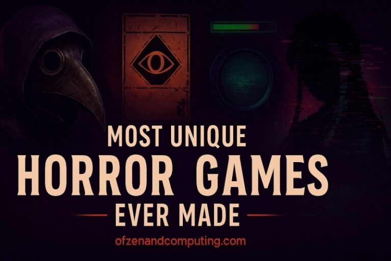 10 Most Unique Horror Games Ever Made March 2026