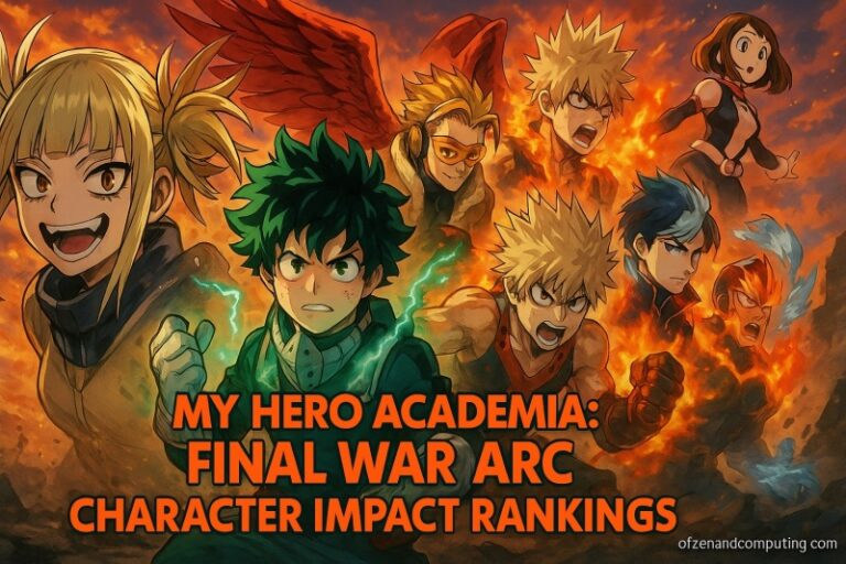 My Hero Academia: 8 Most Impactful Final War Heroes 2026