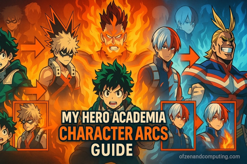Ultimate My Hero Academia Character Arcs Guide September 2025