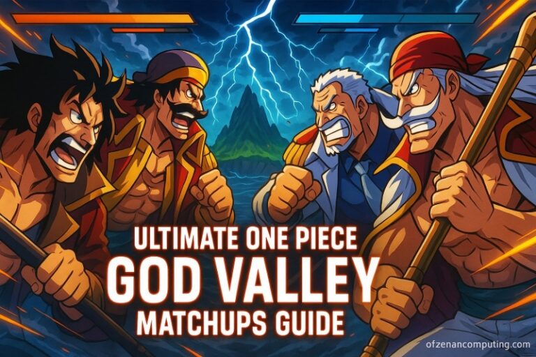 Ultimate One Piece God Valley Matchups Guide March 2026