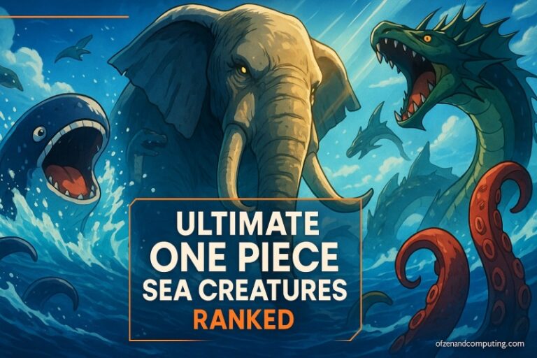 Ultimate One Piece Sea Creatures Ranked Guide March 2026