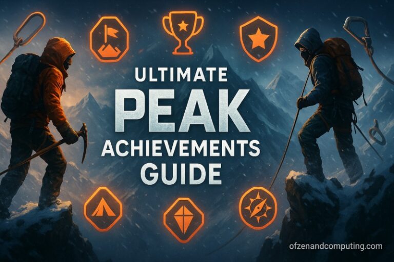 PEAK Achievement Guide March 2026 - Complete 42 Badge Walkthrough