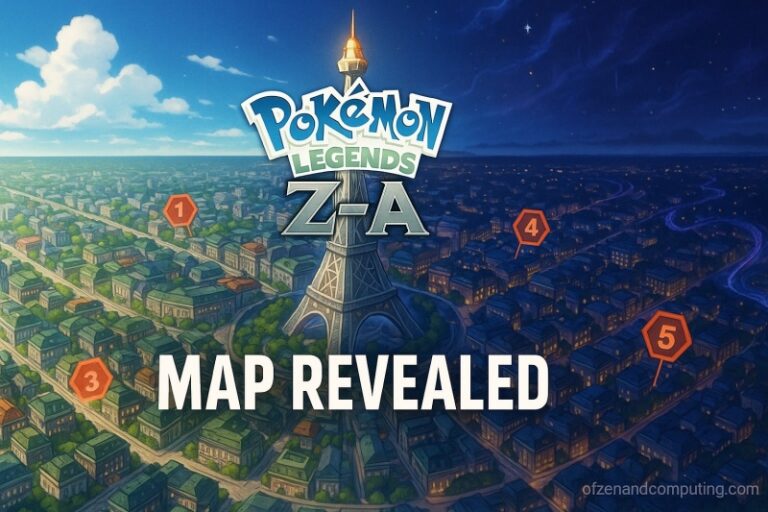 Pokemon Legends Z-A Lumiose City Map: Complete Guide March 2026