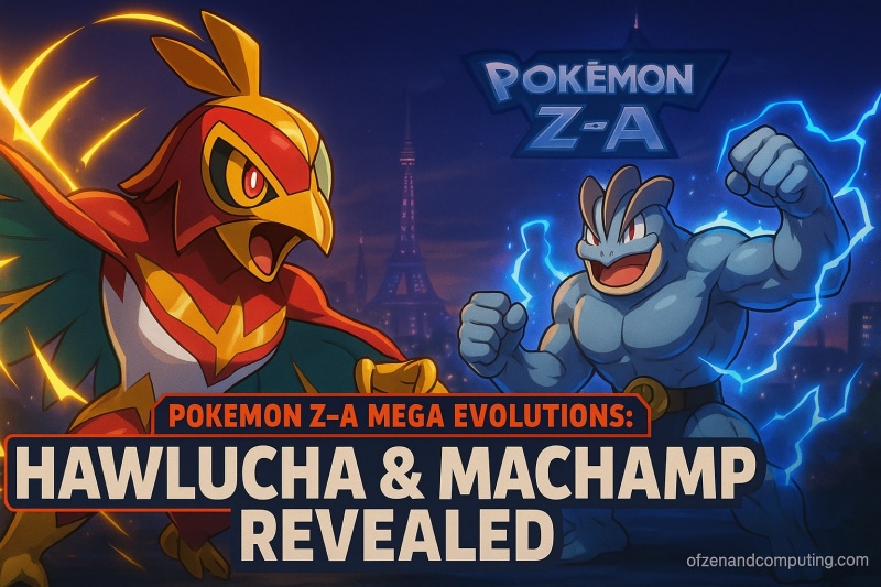 Pokemon Z-A Mega Hawlucha & Machamp: Ultimate Guide 2025