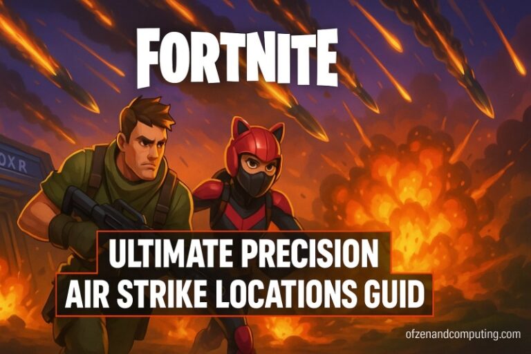 Ultimate Precision Air Strike Locations Fortnite Guide (March 2026)