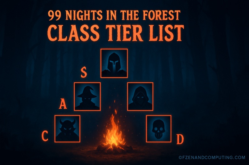 Roblox 99 Nights in the Forest Class Tier List (January 2025)