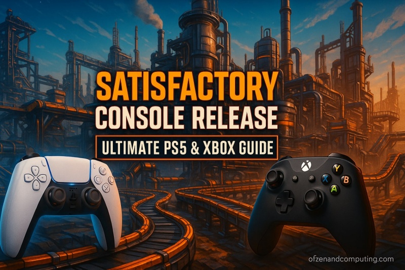 Satisfactory Console Release 2025 - Complete Pro Guide