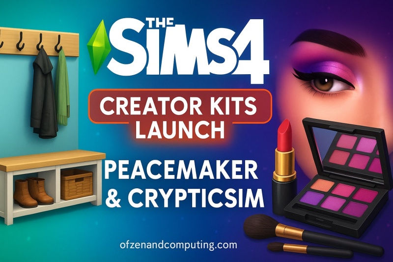 Sims 4 Creator Kits August 2025: Peacemaker & Crypticsim