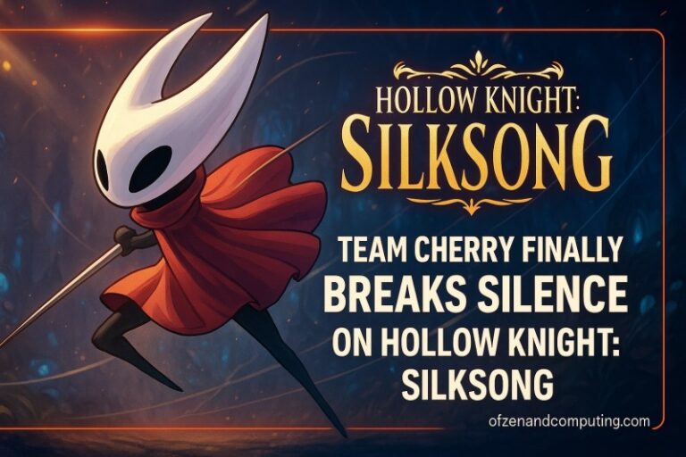 Team Cherry Breaks Silence: Hollow Knight Silksong News 2026