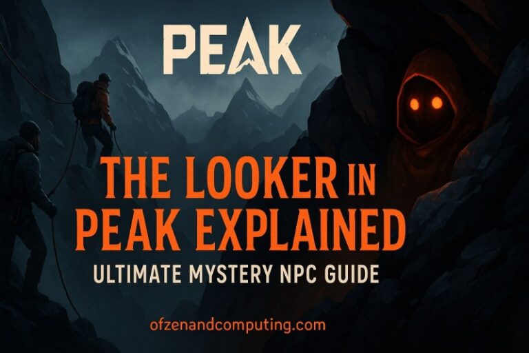 The Looker in PEAK Explained: Ultimate Mystery NPC Guide (March 2026)