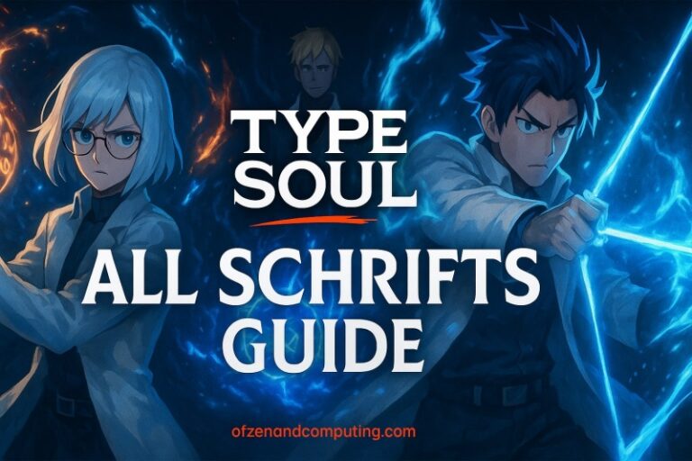 Type Soul All Schrifts March 2026 - Complete Tier List