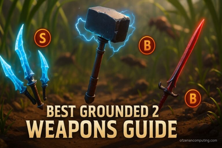 Ultimate Grounded 2 Weapons Guide: Best Tier List December 2025