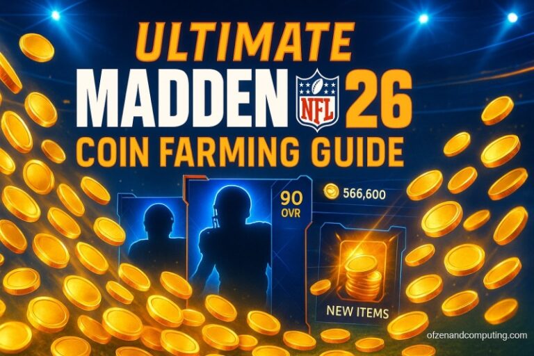 Ultimate Madden NFL 26 Coin Farming Guide (November 2025)