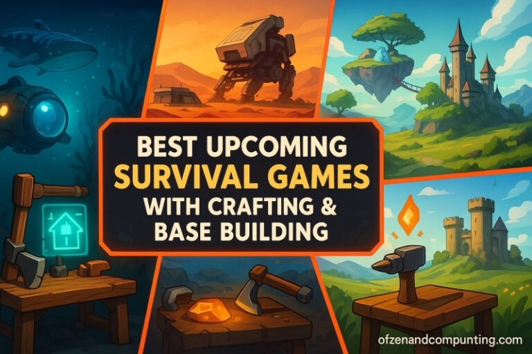 Best Upcoming Games with Crafting & Base Building 2026