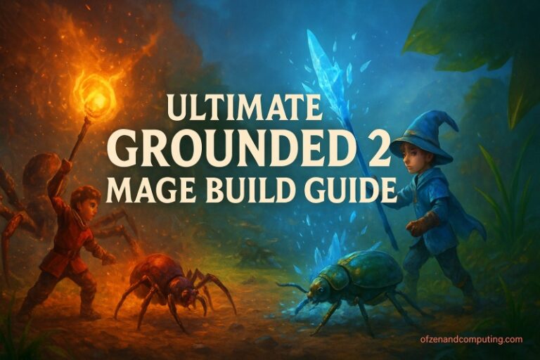 Ultimate Grounded 2 Mage Build Guide in March 2026