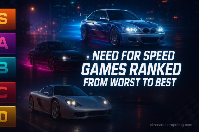 Best NFS Games Ranked: Complete Guide 2025