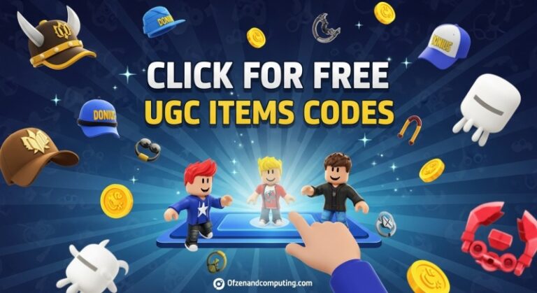 Click For Free UGC Items Codes March 2026: 135K+ Free Clicks
