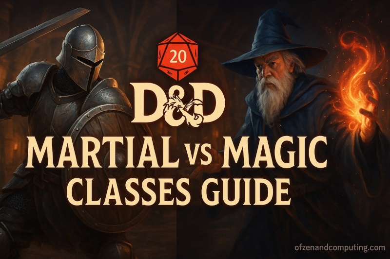 Ultimate D&D Martial vs Magic Classes Guide 2025