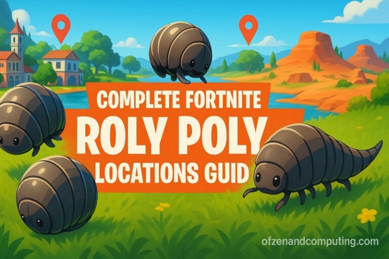 Complete Fortnite Roly Poly Locations Guide 2025