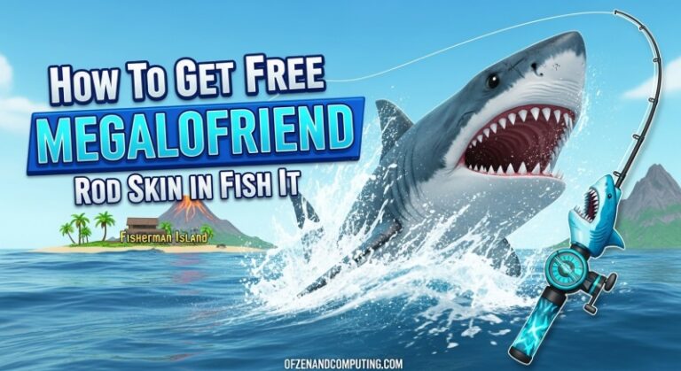 How To Get Free Megalofriend Rod Skin in Fish It March 2026