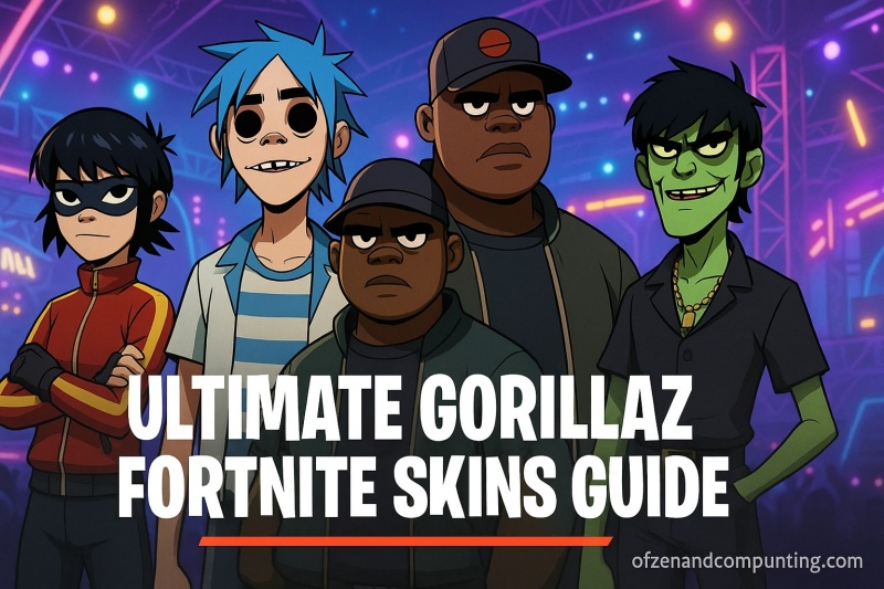 How to Get All 4 Gorillaz Skins Fast in Fortnite (November 2025)