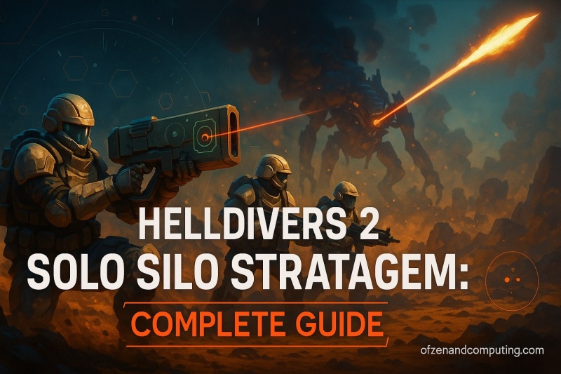 Ultimate Helldivers 2 Solo Silo Guide December 2025: Pro Tips