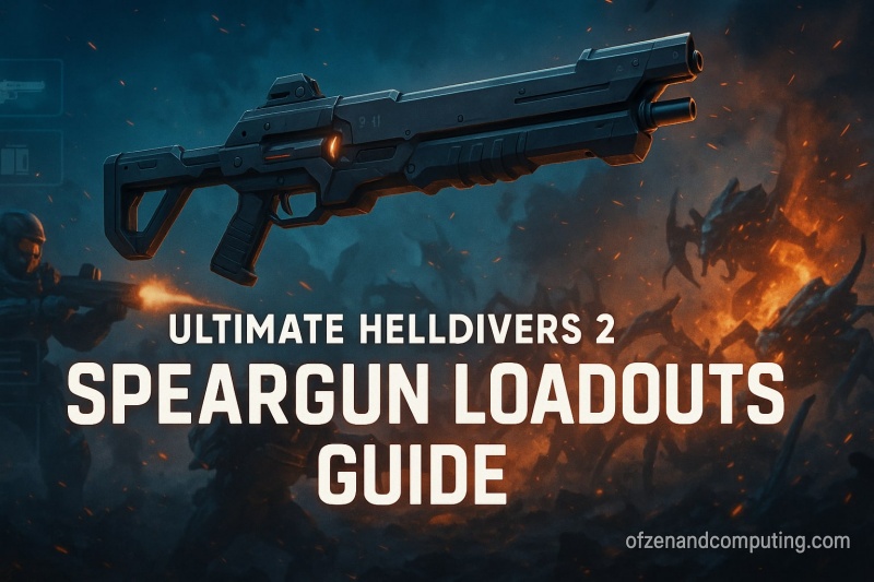 Ultimate Helldivers 2 Speargun Loadouts Guide (December 2025)