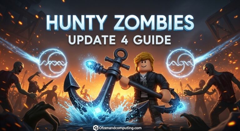 Hunty Zombies Update 4: Anchor Weapon & Endless Mode 2025