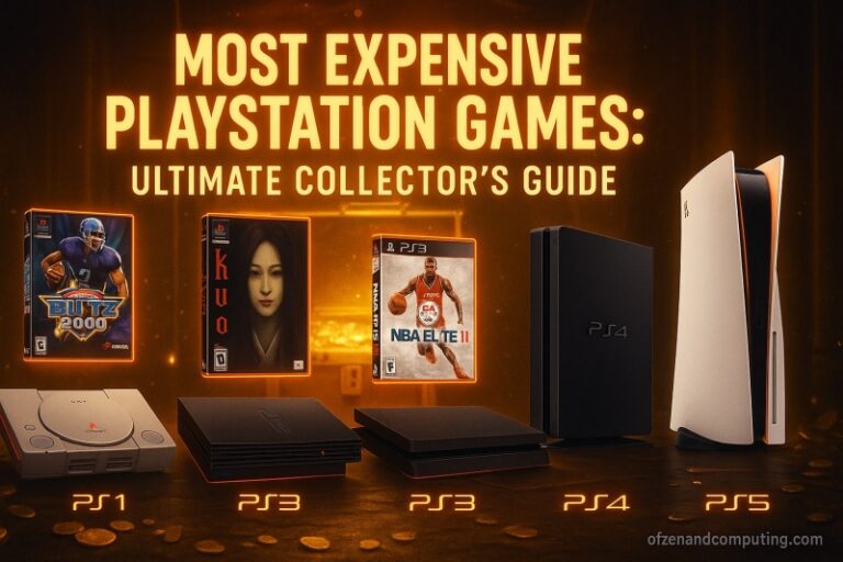 Most Expensive PlayStation Games March 2026: Ultimate Guide