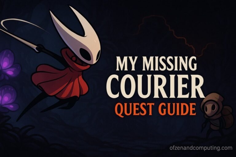 Ultimate My Missing Courier Quest Guide Silksong March 2026