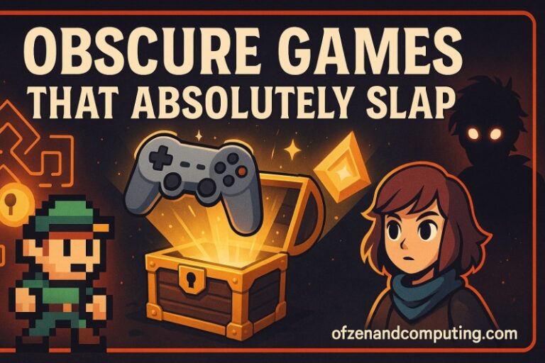 12 Obscure Games That Absolutely Slap - Hidden Gems 2025