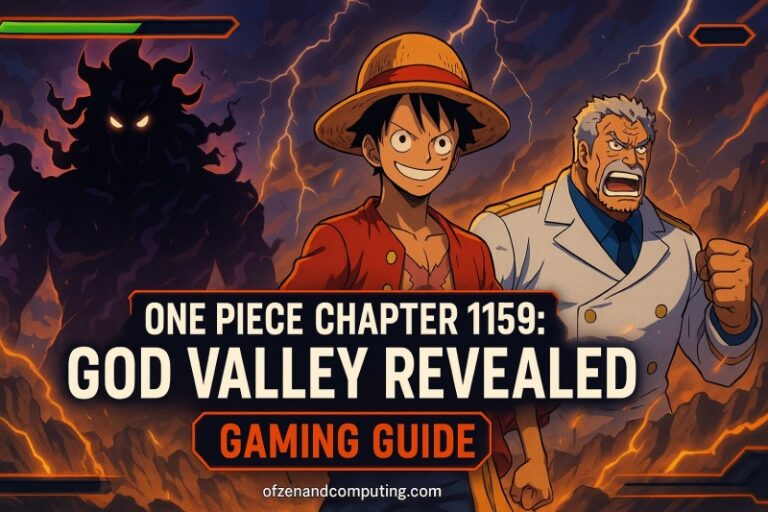One Piece Chapter 1159 God Valley Gaming Guide December 2025