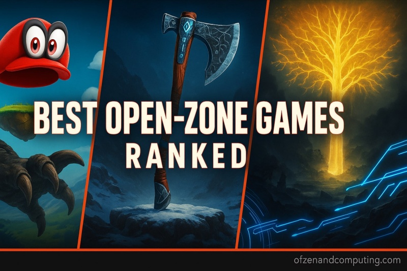 Ultimate Open-Zone Games Ranked September 2025 (Pro Guide)