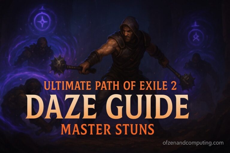 Ultimate Path of Exile 2 Daze Guide March 2026: Master Stuns