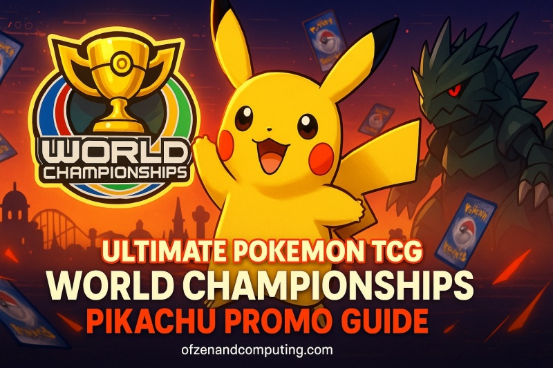 Ultimate Pokemon TCG World Championships Pikachu Promo 2026