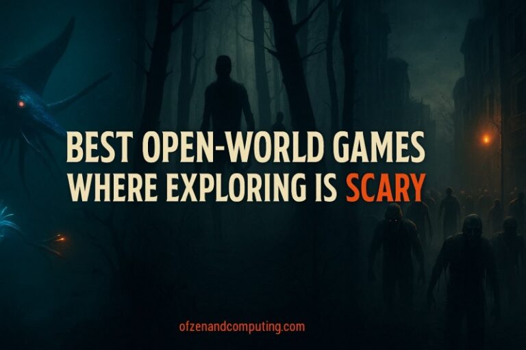 Ultimate Scary Open-World Games That Will Terrify You 2026