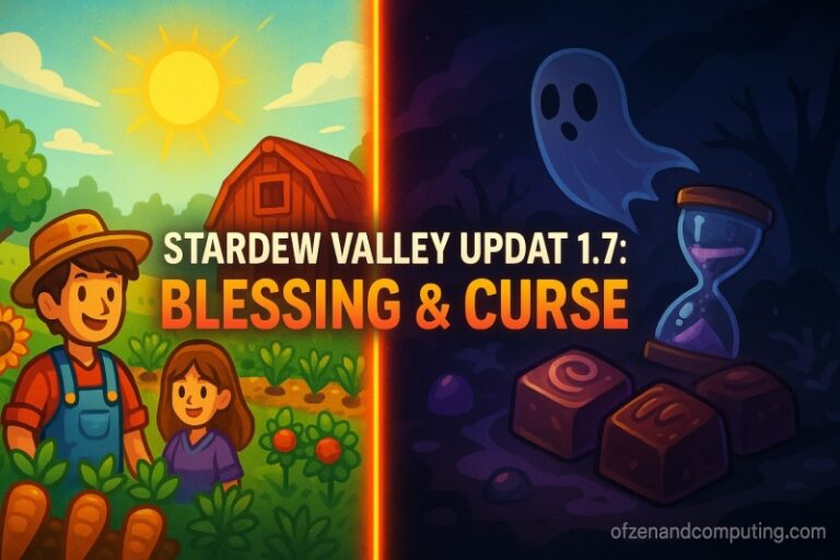 Stardew Valley Update 1.7: Ultimate Blessing & Curse March 2026
