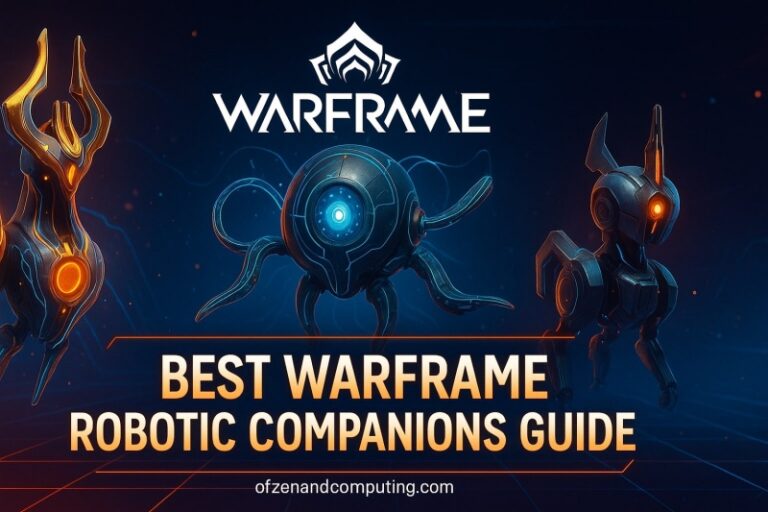 Ultimate Warframe Robotic Companions Guide (March 2026)