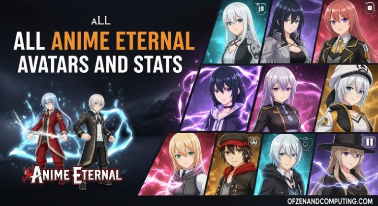 All Anime Eternal Avatars & Stats - Complete 2026 Guide