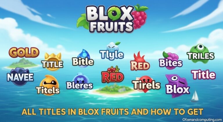 All Blox Fruits Titles - Complete (March 2026) Guide