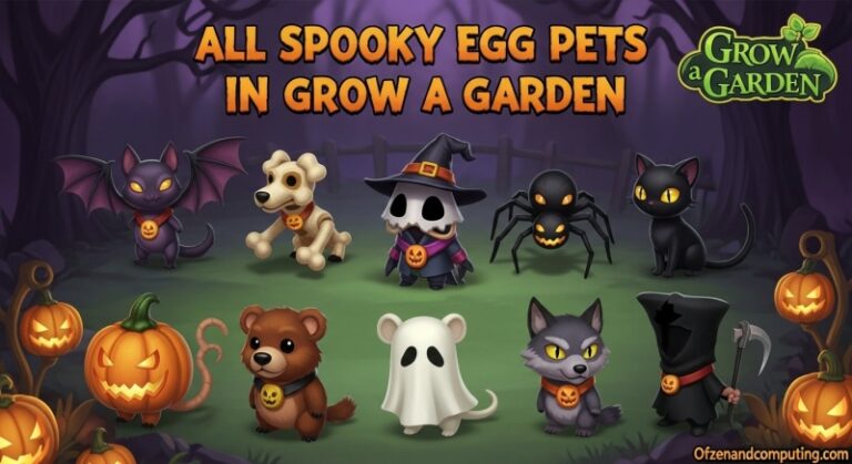 All 9 Halloween Pets Grow a Garden: Complete November 2025 Guide