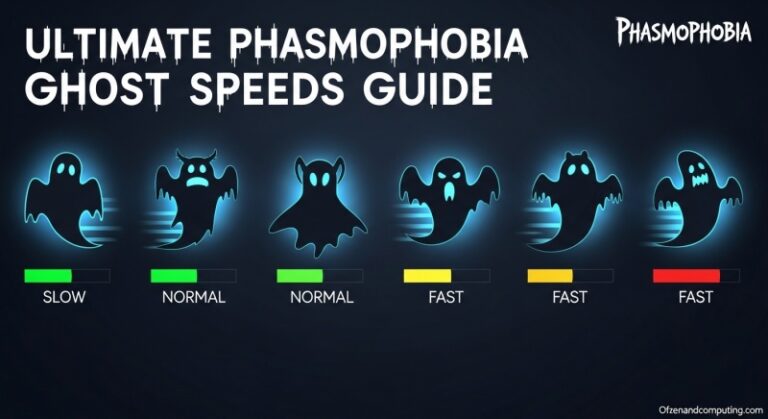 All Phasmophobia Ghost Movement Speeds - Expert 2025 Guide